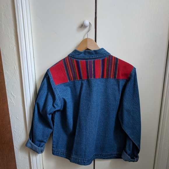Jackets & Coats | Vtg Pendleton Blanket Style Jean Jacket M | Poshmark